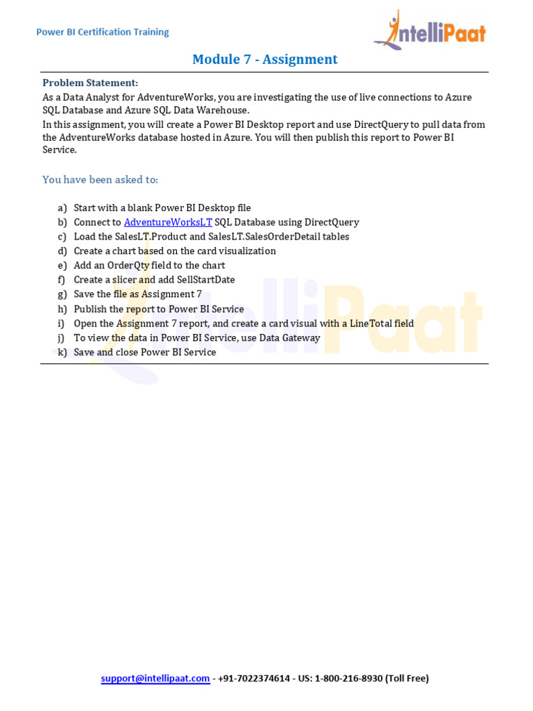 Module 7 Assignment | PDF