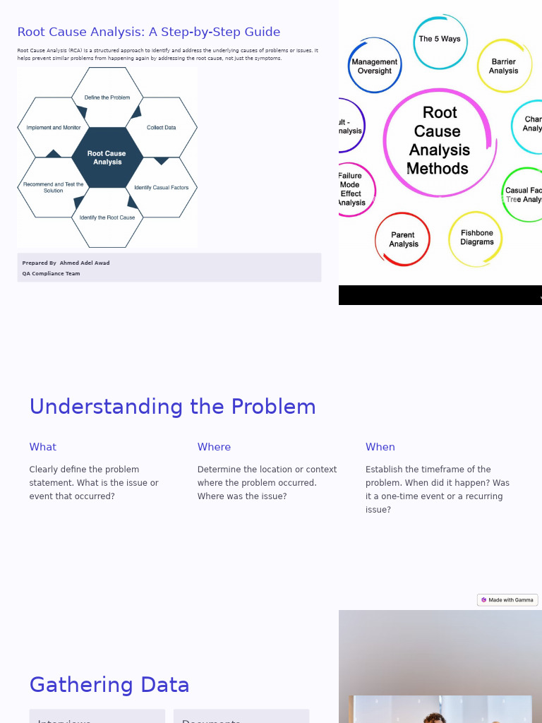 Root Cause Analysis A Step by Step Guide | PDF | Cognition