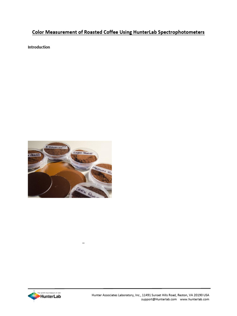 Coffee White Paper-Final 1 - 14 | PDF | Spectrophotometry | Infrared