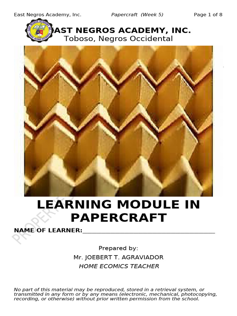 Quality Criteria for Origami Projects | PDF | Origami | Paper