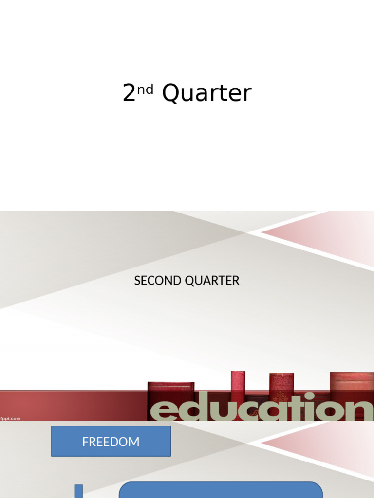 2ndquarter 221206010107 Def4b956 | PDF | Thomas Aquinas | Natural Law