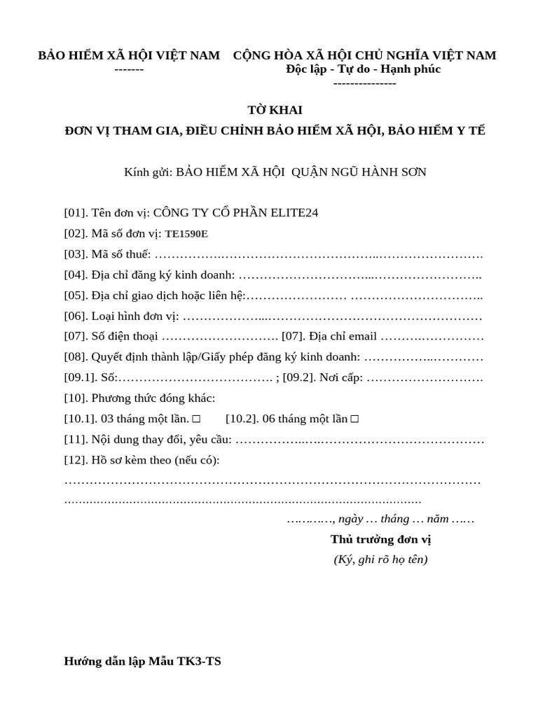 Mau TK3 TS - 2006110328 | PDF