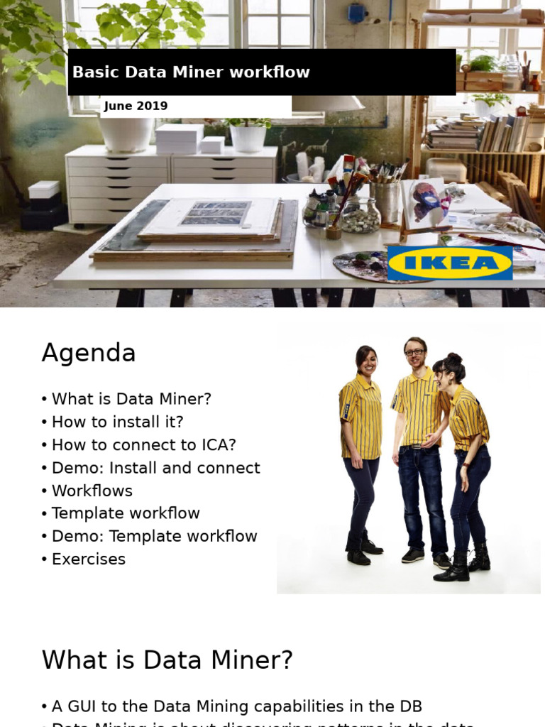 Basic Data Miner Workflow | PDF | Data Mining | Software