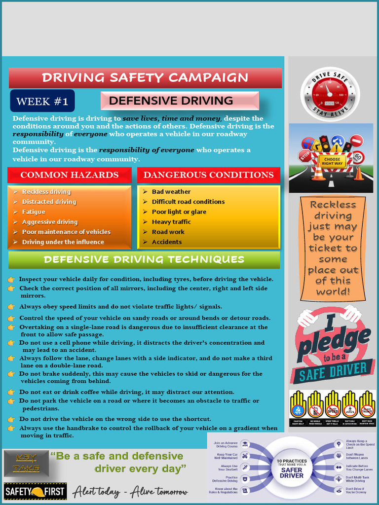 Essential Defensive Driving Tips | PDF | Driving | Traffic