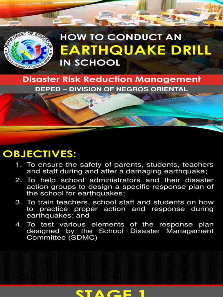 Earthquake Drill PDF | PDF