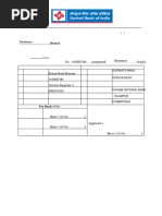 Indian Bank RTGS Form | PDF | Financial Services | Banking Technology