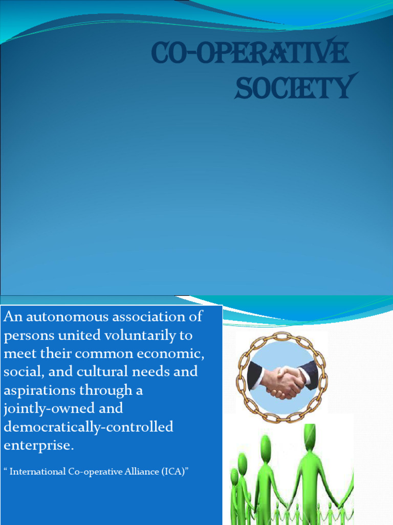 Overview of Cooperative Societies in India | PDF | Cooperative | Government