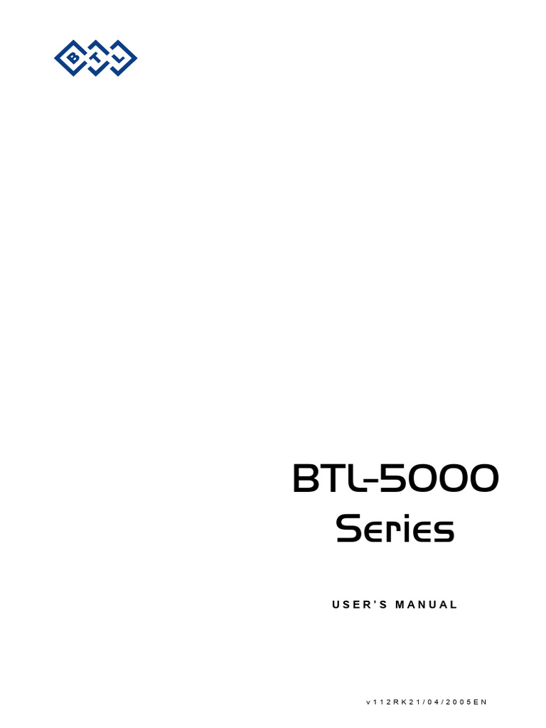 5000_series | PDF | Mains Electricity | Touchscreen