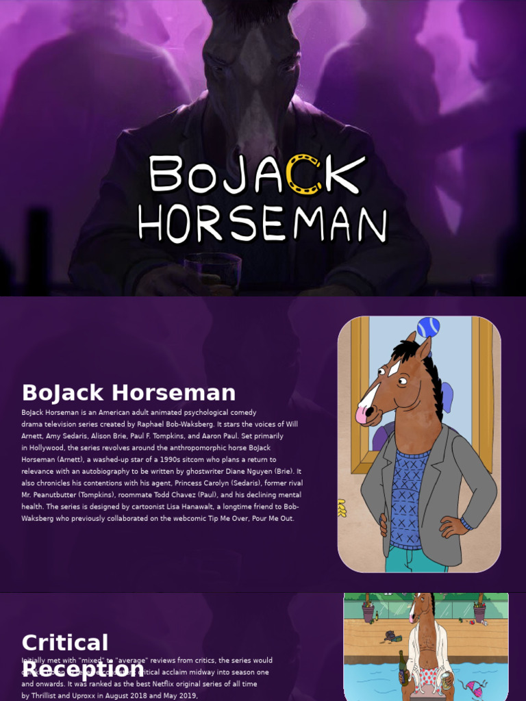 BoJack Horseman: A Cultural Analysis | PDF