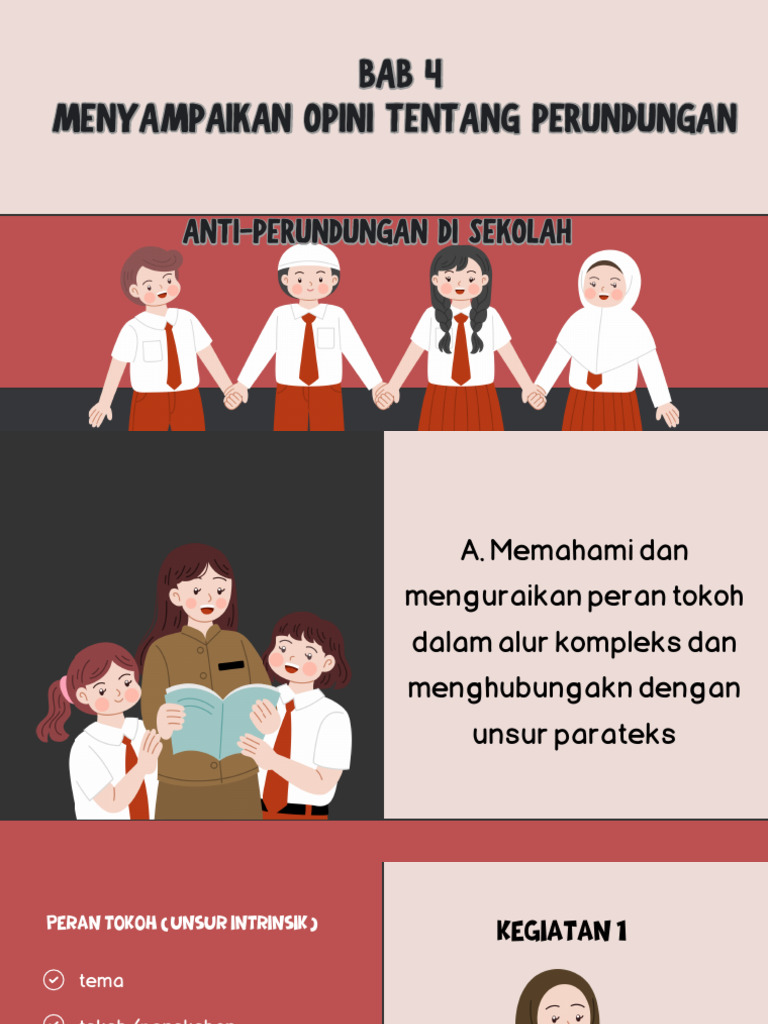 Opini dan Unsur Parateks Anti-Perundungan | PDF