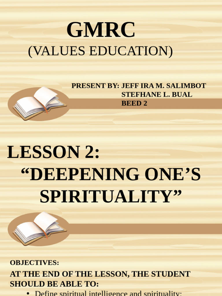 Deepening Spirituality in Education | PDF | Prayer | Spirituality