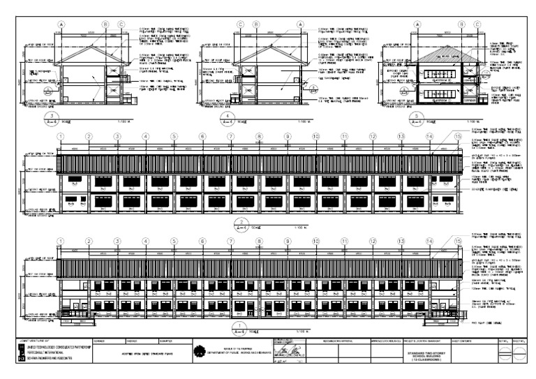 Left Side Elevation Right Side Elevation Cross Section: BOD Note | PDF