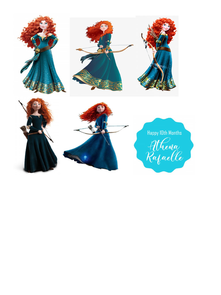 Brave Number Cupcakes | PDF