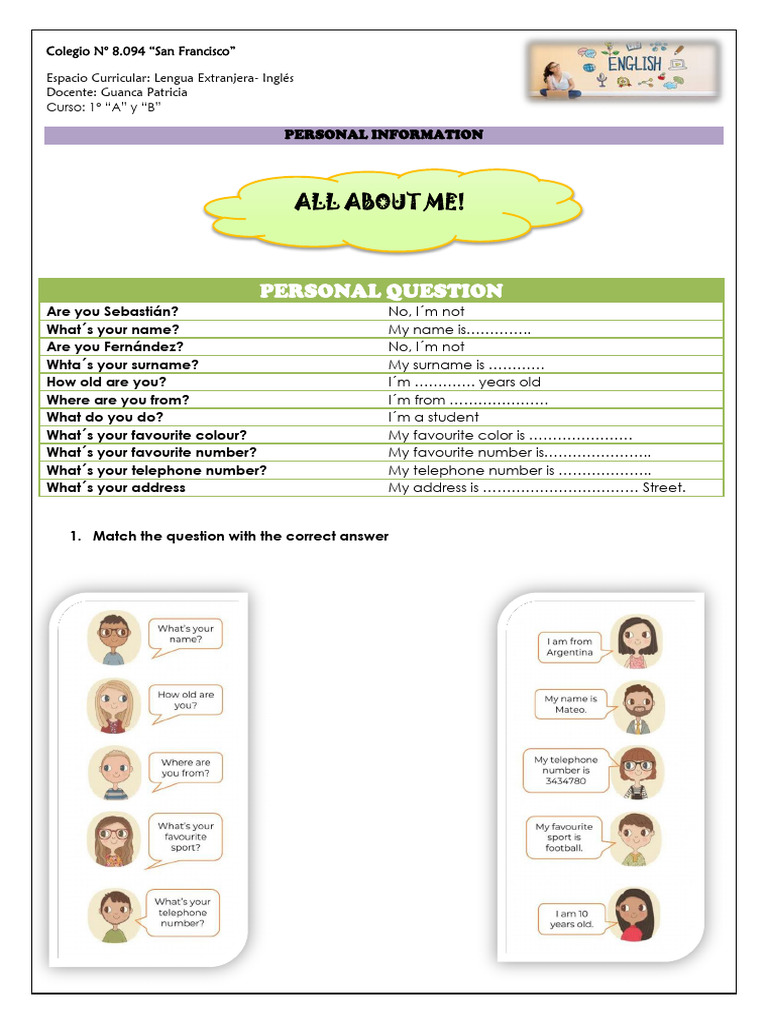 personal information (1) | PDF