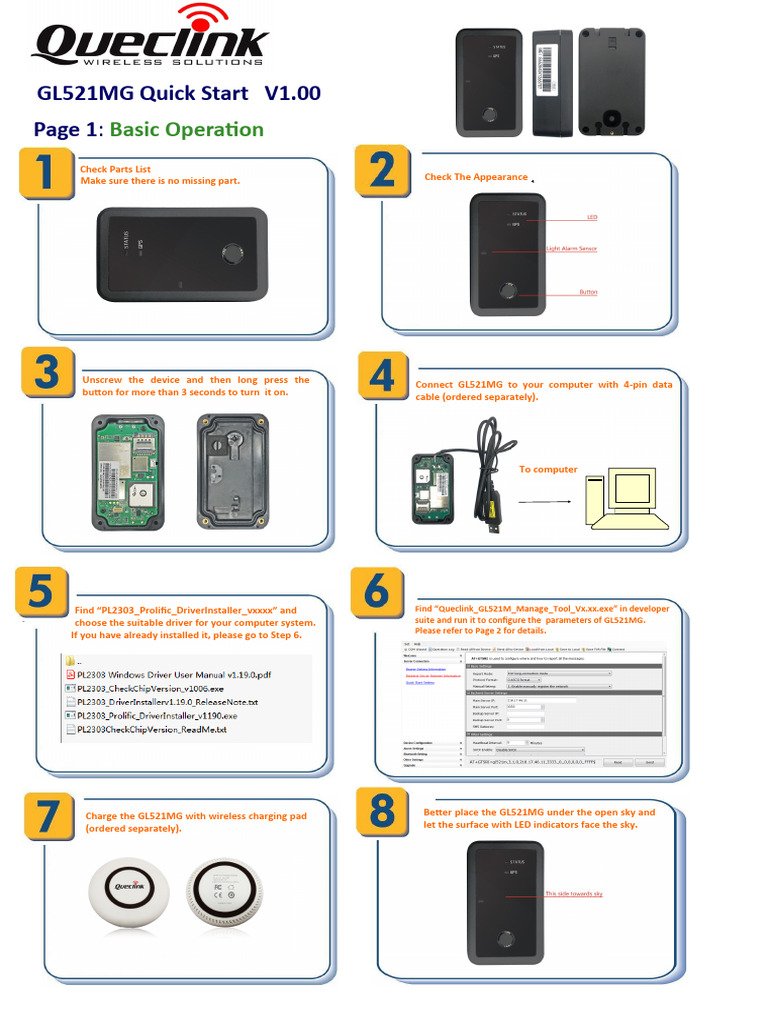 GL521MG Quick Start | PDF | Computer Network | Parameter (Computer Programming)