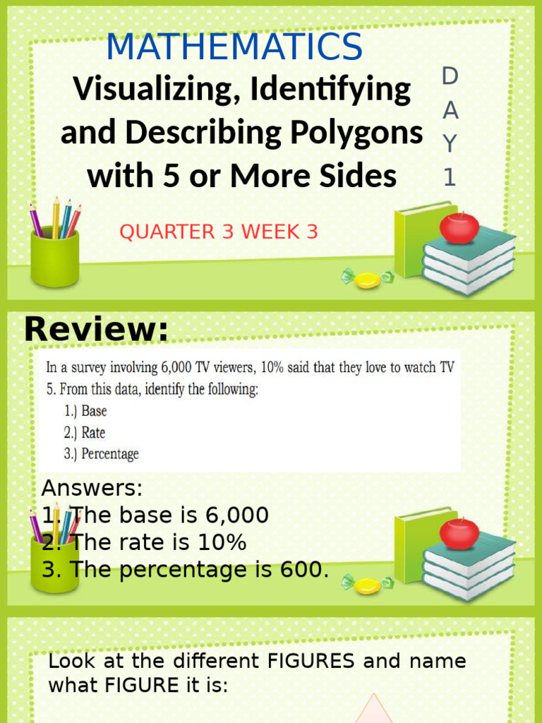 Q3-W3-Mathematics 5 | PDF | Shape | Triangle