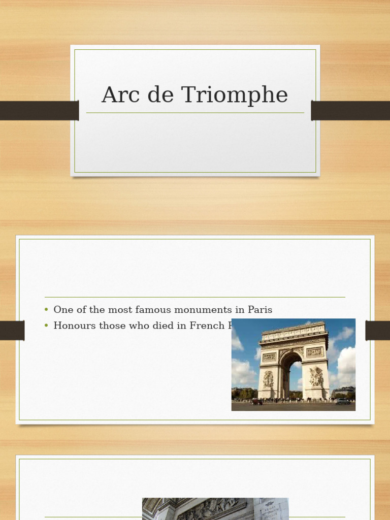 Arc de triomphe | PDF