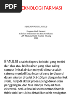 Cara Menghitung HLB Campuran Pada Emulsi | PDF