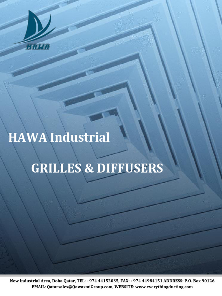 Grille & Diffuser Data Sheet | PDF | Extrusion | Screw