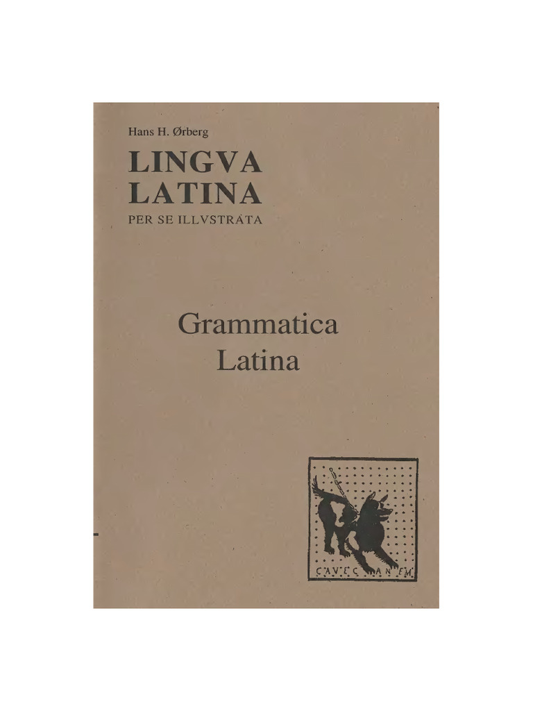 Lingua Latina Gramática | PDF