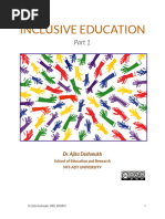 Chapter 1 Inclusiveness for Freshman Course | PDF | Disability | Speech