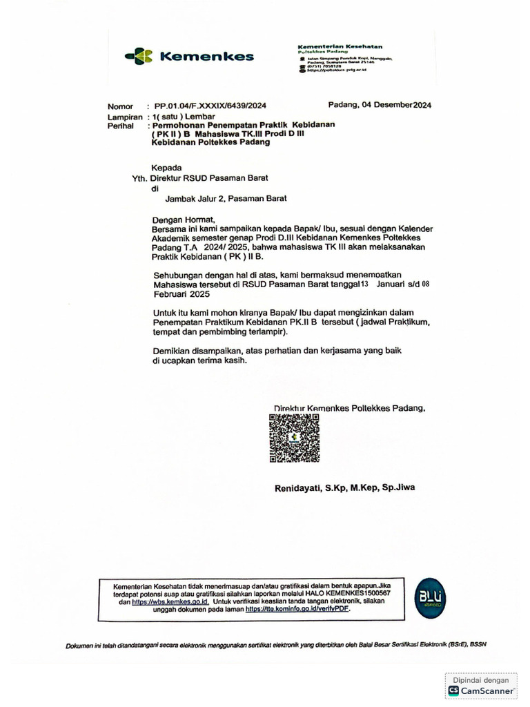 PK 2B RSUD Pasaman Barat REVISI | PDF