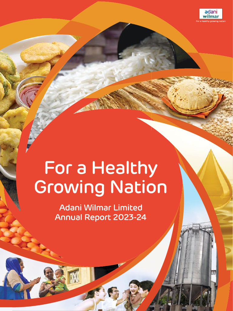 Adani Wilmar Annual Report 2023-24 | PDF | Revenue | Brand