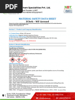 Misumi MPCL840 Parts Cleaner SDS | PDF | Combustion | Fires