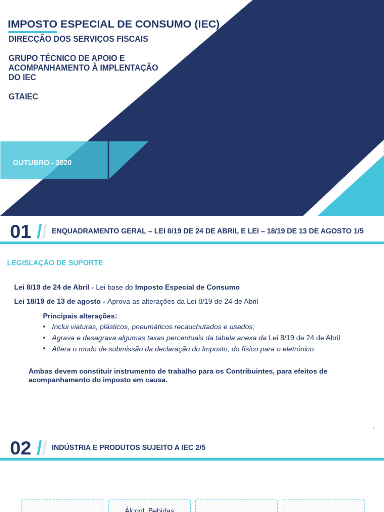 IEC - Estrutura Operacional | PDF | Imposto sobre Valor Agregado (IVA ...