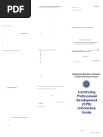 CPD Accreditation Guidelines | PDF | Professional Development | Regulation