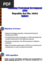 CPD Accreditation Guidelines | PDF | Professional Development | Regulation