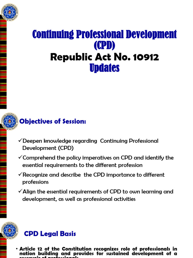 2021aug - PRC-CPD-CPDAS Orientation | PDF | Professional Development ...
