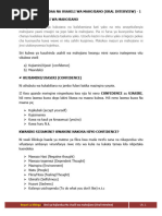 Jinsi Ya Kuandika CV - Mfano Wa CV Wasifu | PDF
