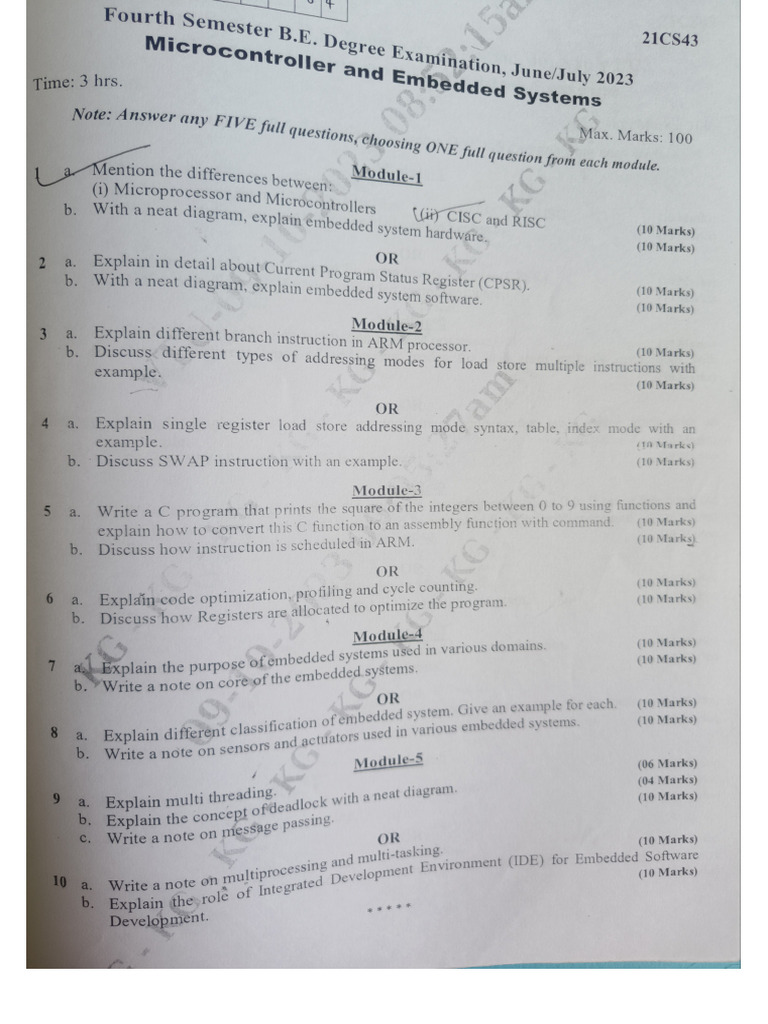 previous year question paper | PDF