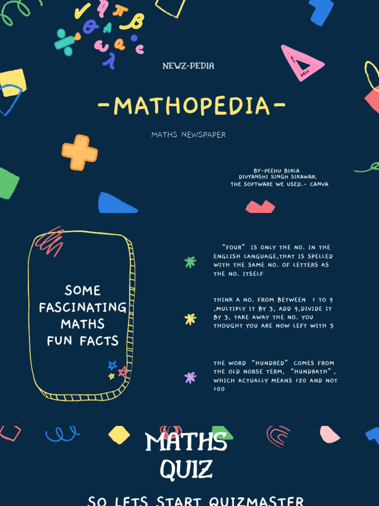 Math Fun Facts & Quizzes | PDF | Mathematics