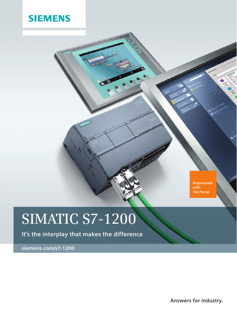 Siemens Simatic S7 1200 Its The Interplay That Makes The Difference