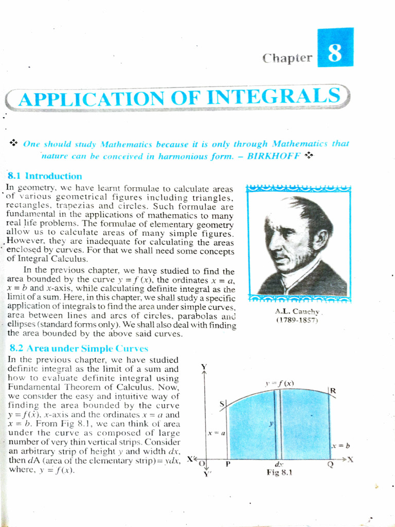 Application of Integration | PDF | Calculus | Integral