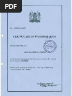 Material Dispatch Clearance Certificate | PDF