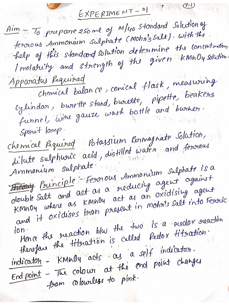 Experiment 1 and Experiment 2 | PDF
