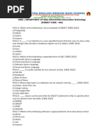 TCS PRA MCQs | PDF | Parameter (Computer Programming) | Java (Programming Language)