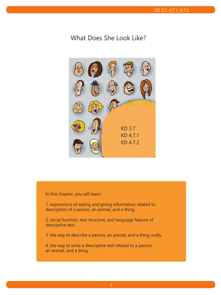 3.7 What Does She Look Like | PDF | Fashion | Clothing