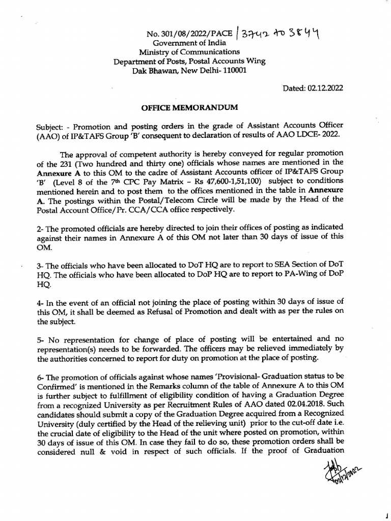 Allocation List of AA LDCE 2022 | PDF