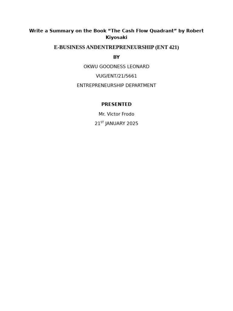 Goodness E Business Assignment | PDF | Economies | Business