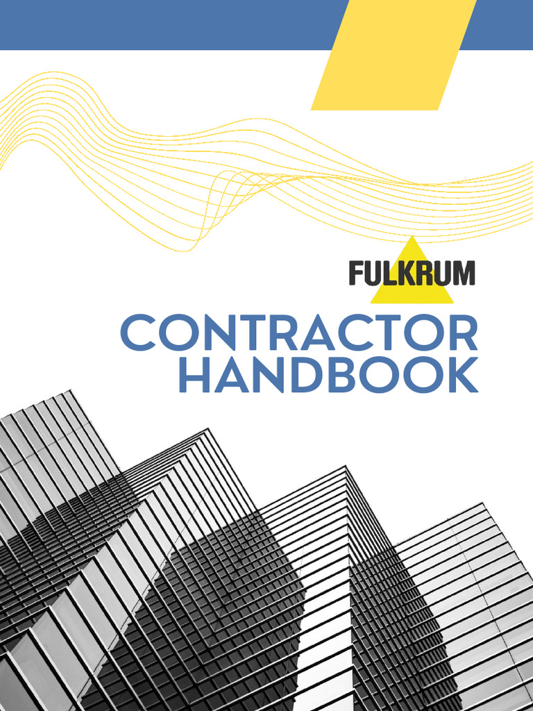 Contractor Handbook: Policies Overview | PDF | Waste Management ...