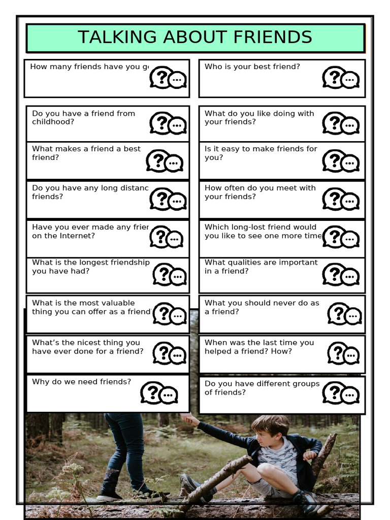 Exploring Friendship: Questions & Insights | PDF