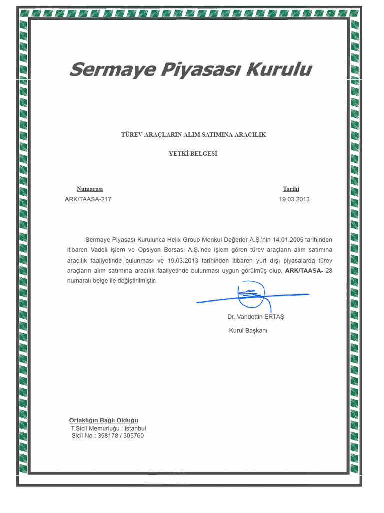 SPK Alim Satim | PDF