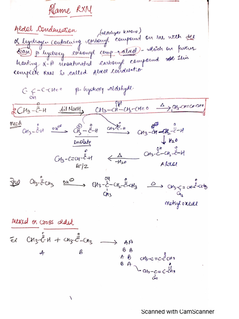 Name Reactions | PDF