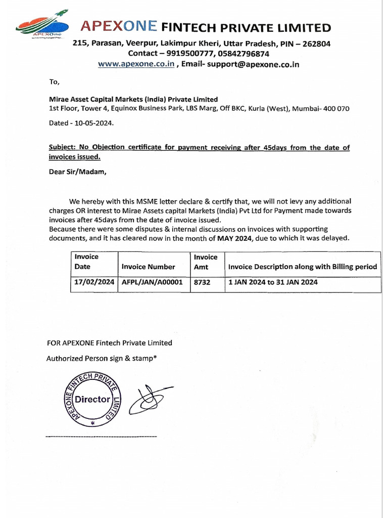 Msme Declaration1 | PDF