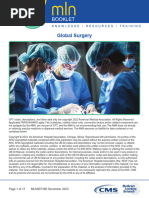Global Surgery Package Overview | PDF | Surgery | Surgeon