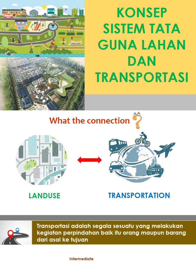 Sistem Tata Guna Lahan dan Transportasi | PDF